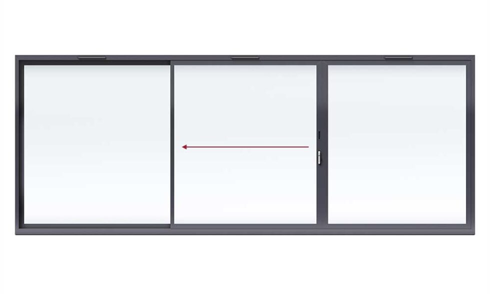 Cortizo 4700 Slding Door with Korniche Speedbead