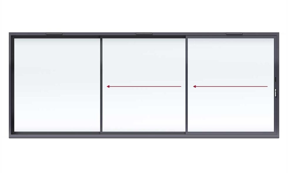 Cortizo 4700 Slding Door with Korniche Speedbead