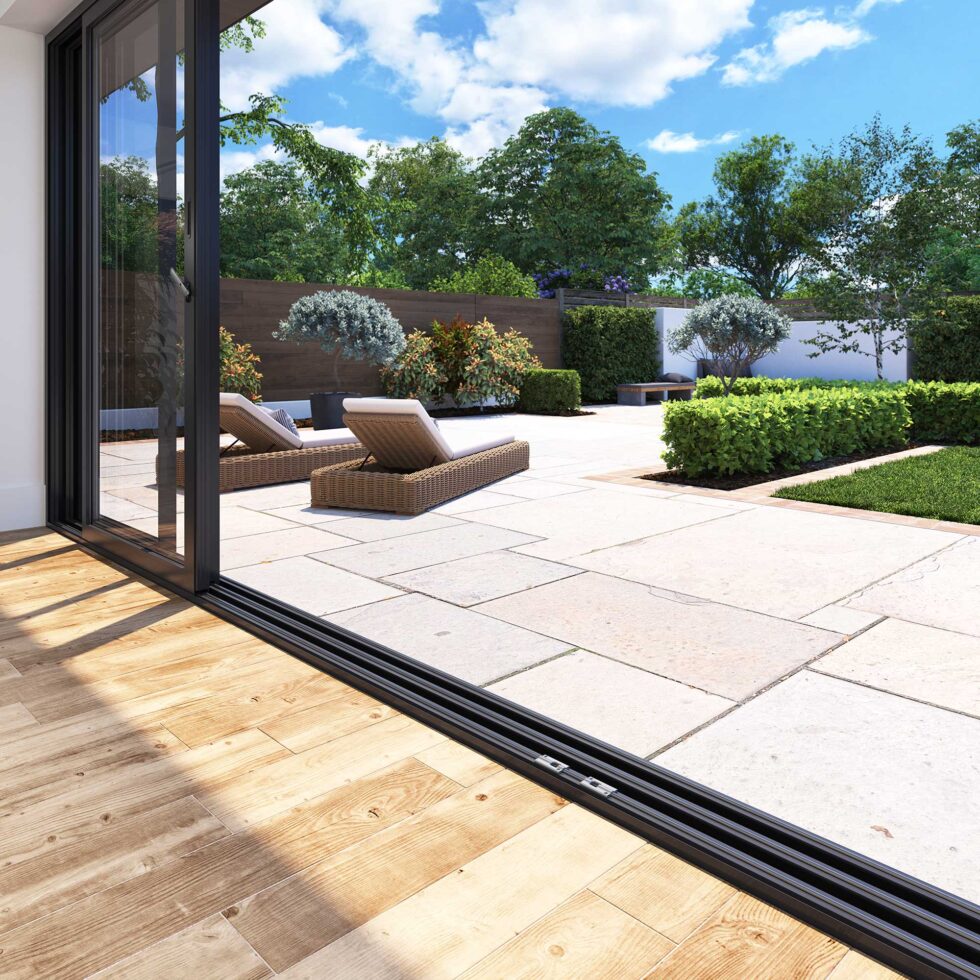 Cortizo 4700 Slding Door with Korniche Speedbead