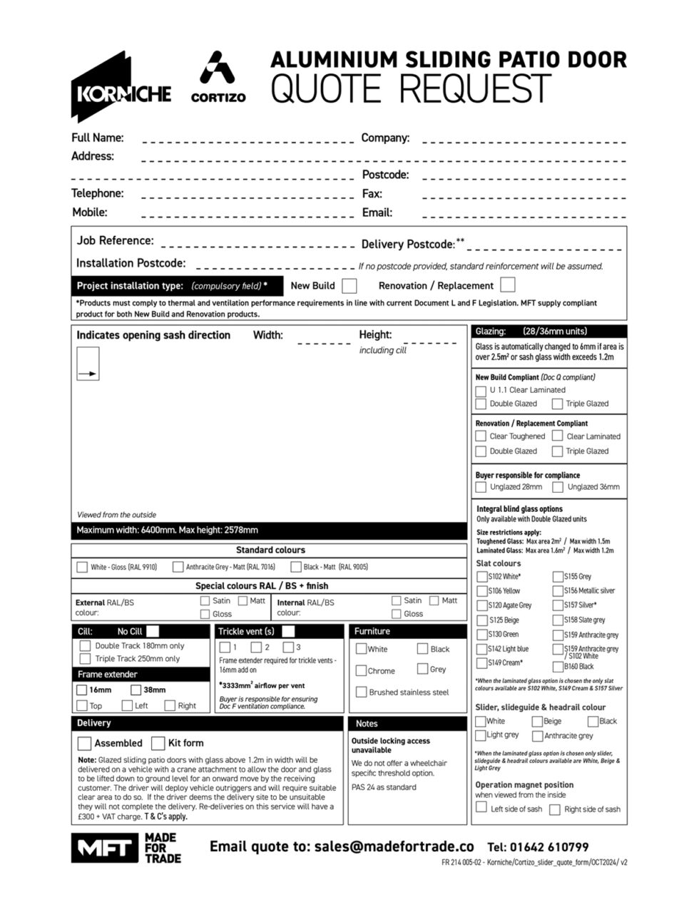 Brochure Downloads | Made For Trade